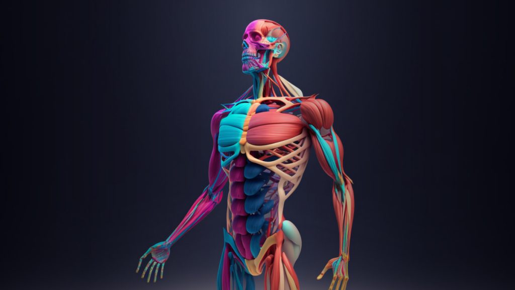 Maquette du corps humain - Outil d’apprentissage de l'anatomie