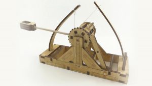 Catapulte de Léonard de Vinci - Une merveille d'ingénierie