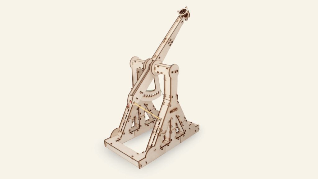 Catapulte de Léonard de Vinci - Une merveille d'ingénierie