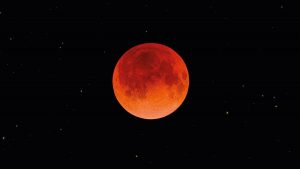 Cette nuit la lune était rouge, pourquoi